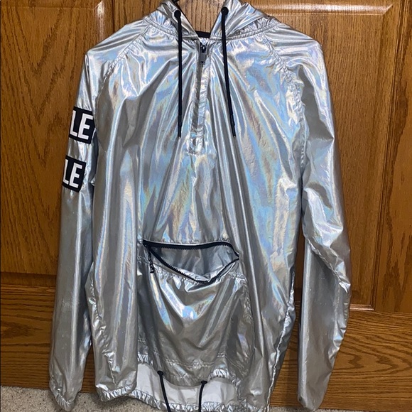 Jackets & Coats | Metallic Pull Over Wind Breaker Hooded | Poshmark